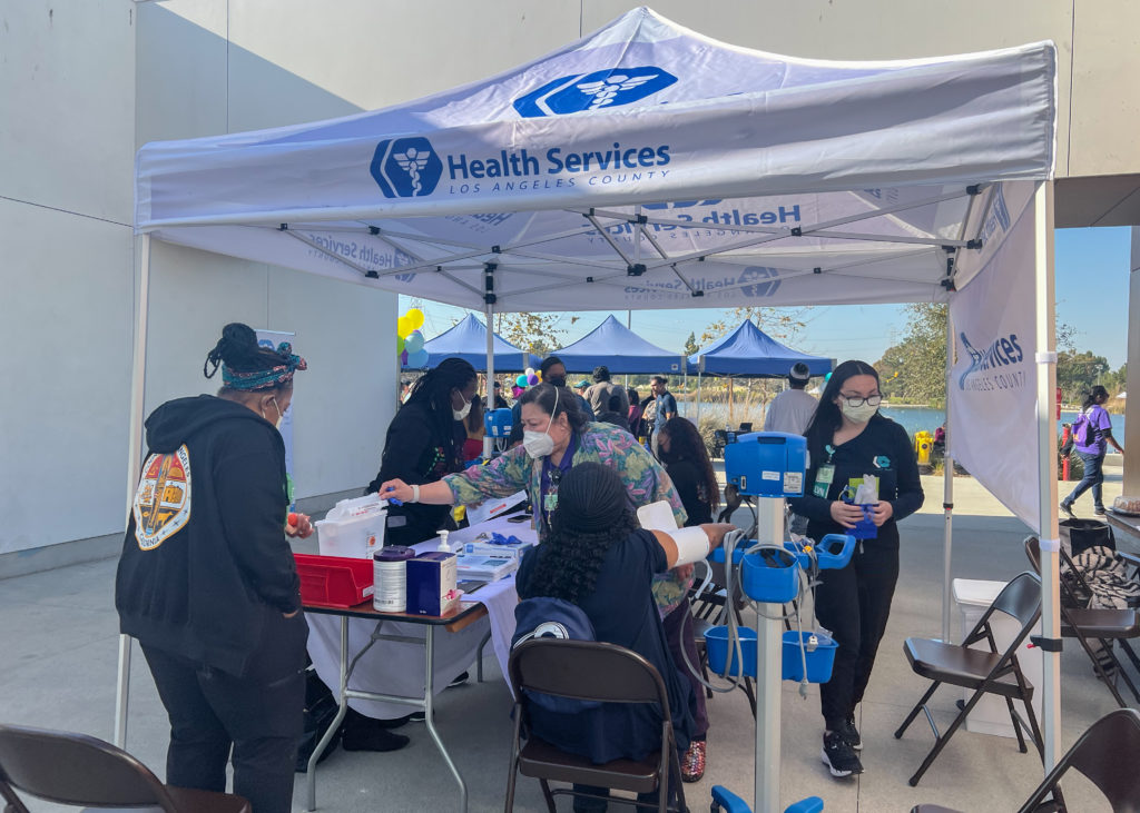 LA Health Services Engages in “A Healing Space” Community Event ...