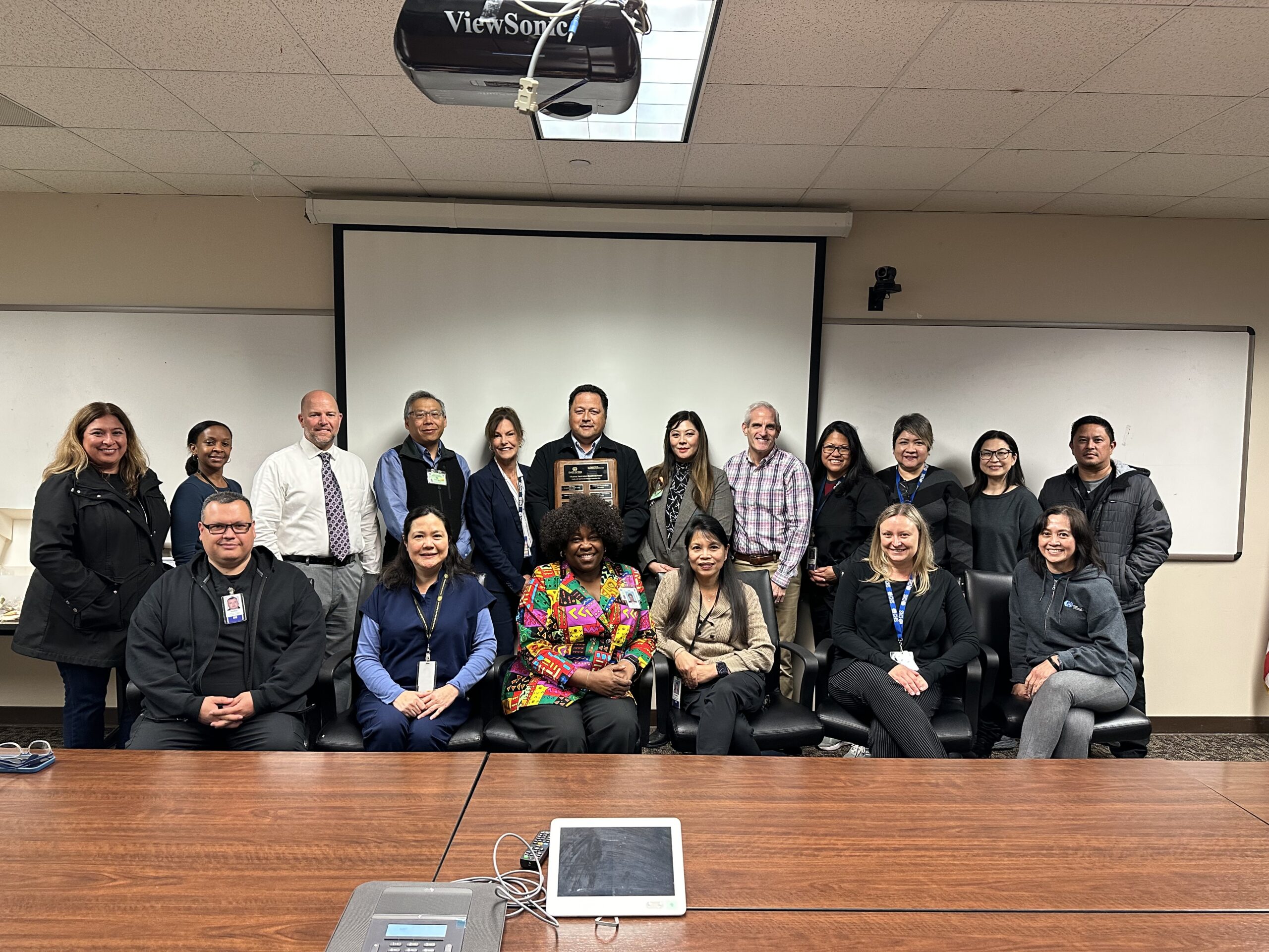 Employee Health Services Influenza Vaccination award for Excellence ...